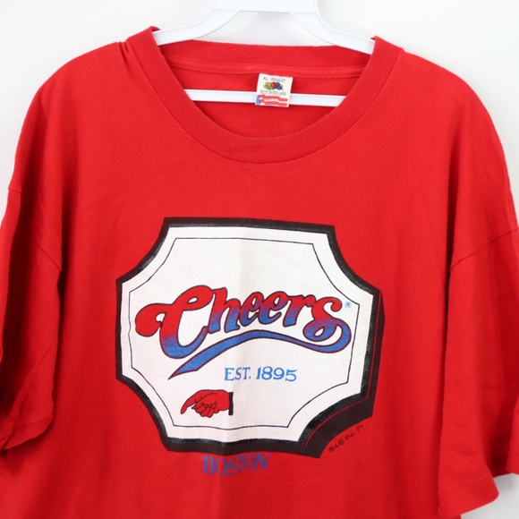 Fruit of the Loom | Shirts | Vintage 8s Mens Xl Cheers Boston T Shirt ...
